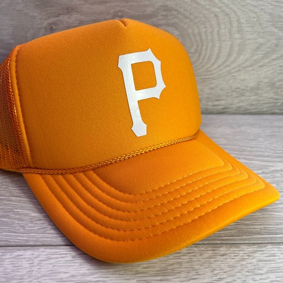 OTTO | Accessories | New Pittsburgh Pirates Yellow Trucker Snapback Hat ...